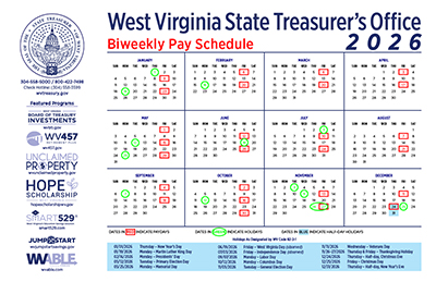 West Virginia State Treasurer's Office > About > Connect With Us ...